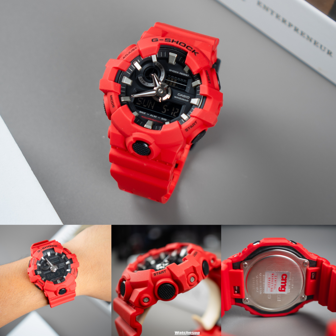 G-SHOCK GA-700-4ADR - AGSpecs - ร้านขายแว่นออนไลน์อันดับ 1 ของไทย