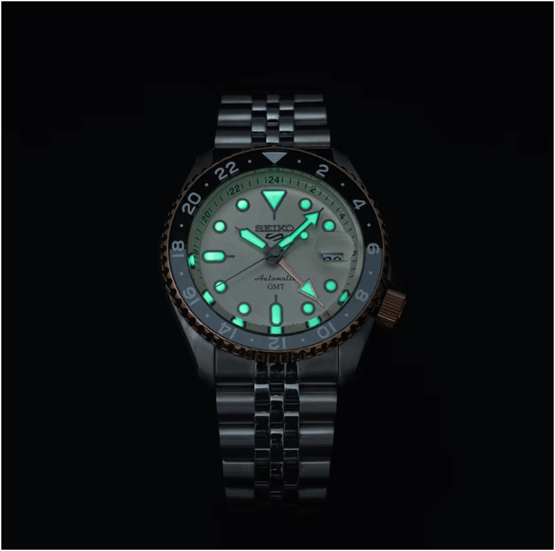 นาฬิกาข้อมือ Seiko 5 Sports GMT Limited Edition SSK046K